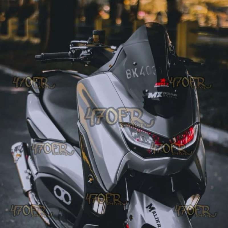 Promo Windshield Nmax Sporty Tdr Mini V2 Sirip Visor Nmax New Stdr Mini ...
