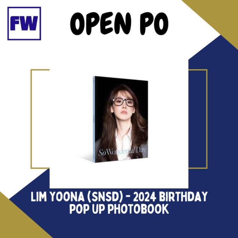Jual Lim Yoona (snsd) 2024 Birthday Pop Up Photobook Official - Kpop Photobook Official - Dp Di ...