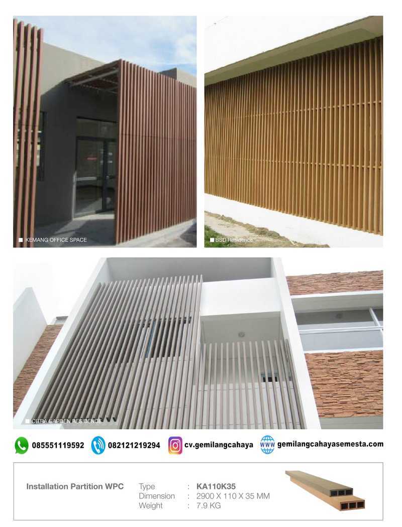 Jual Ka110k35 - Partisi Wpc / Sekat Wpc / Lantai Wpc / Pagar Wpc ...