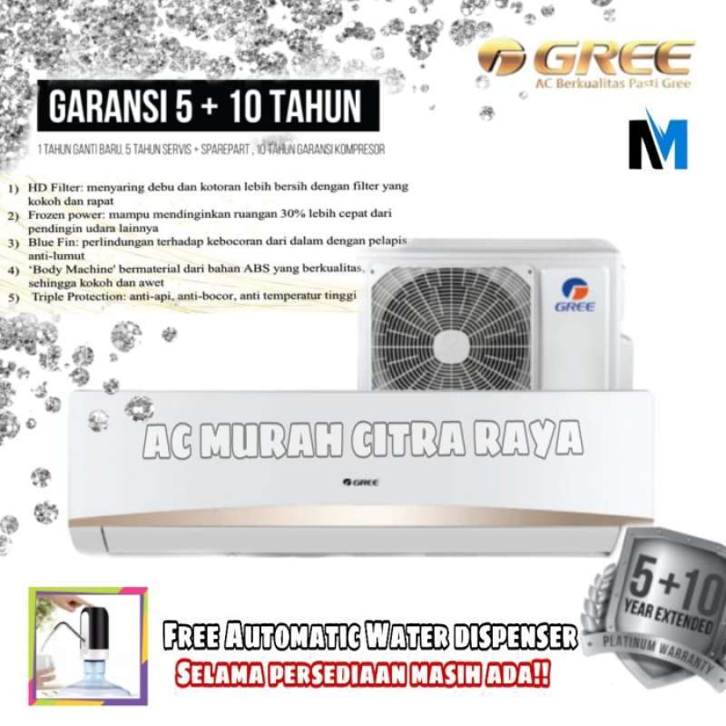 Promo Ac Gree 1,5 Pk Promo Diskon 23% Di Seller Cuanz Store - Meruya ...