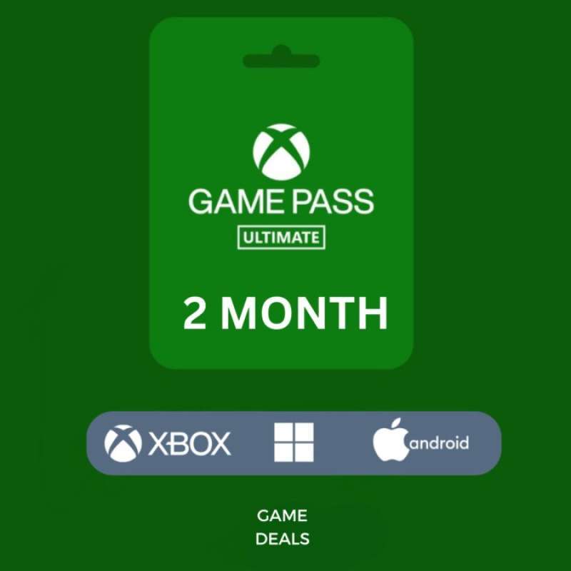 Jual Xbox Game Pass / Gamepass Ultimate 2 Months (console/pc/cloud ...