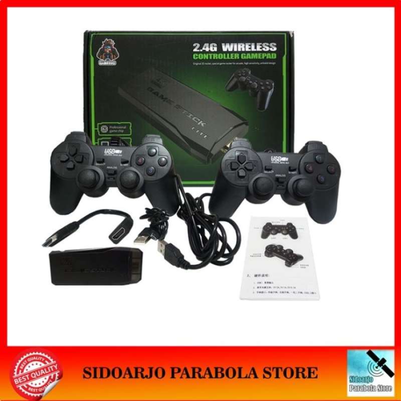 Jual Hdmi Dongle Game Tv Stick Free Gamepad 2 Player Wireless Retro 4k Hd - Wired Di Seller ...