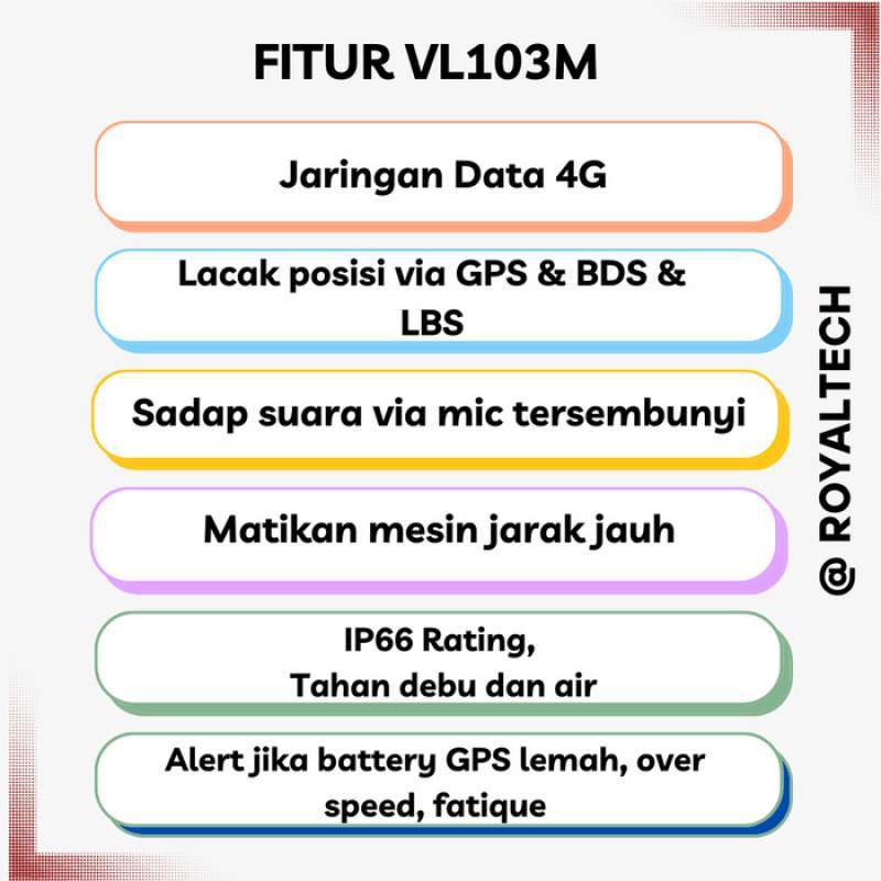 Jual Gps Tracker Mobil Jimi Concox Vl103m - Gt06n Versi 4g Di Seller ...