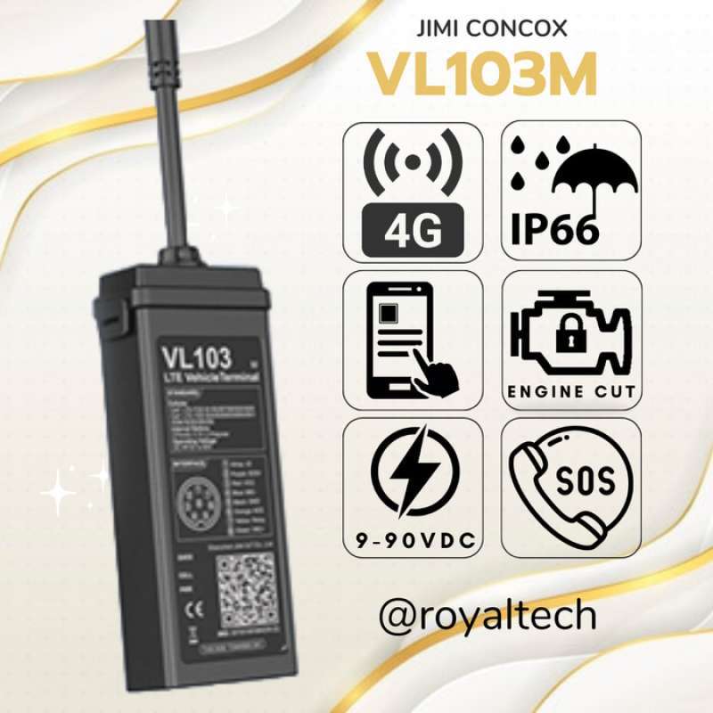 Jual Gps Tracker Mobil Jimi Concox Vl103m - Gt06n Versi 4g Di Seller Gun Gun Otomotif ...