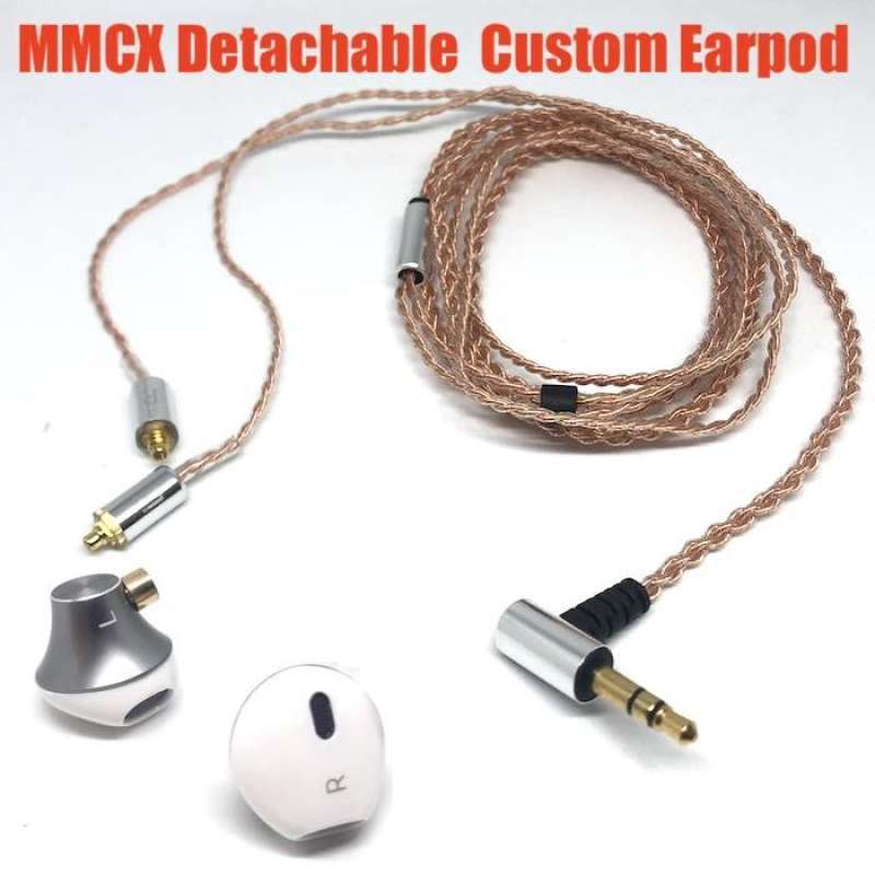 Promo Custom Earpod With Mmcx Pin Pop Muisc Killer Earphone Diskon 50% ...