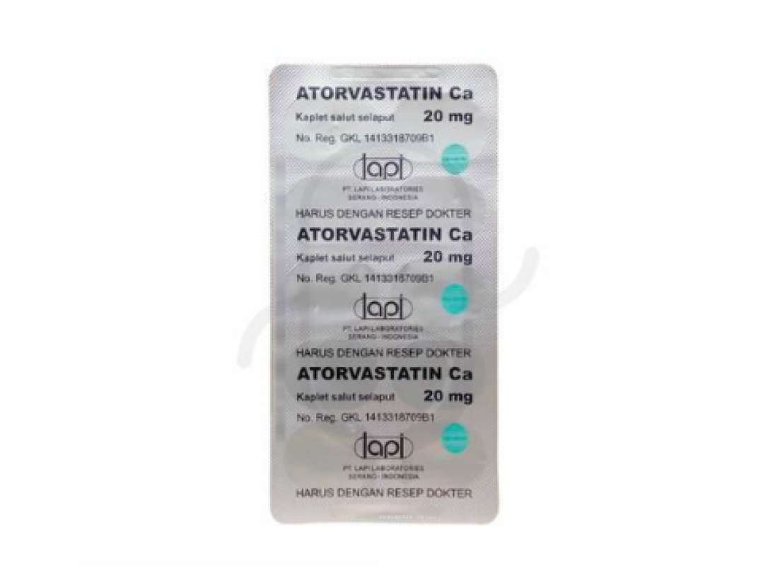 Atorvastatin 20 Mg 10 Tablet Lapi Lengkap Harga Terbaru Juni 2024 | Blibli