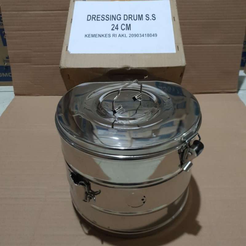 Promo Tromol 24cm / Dressing Drum 24 Cm / Tromol Kasa Diskon 33% Di ...