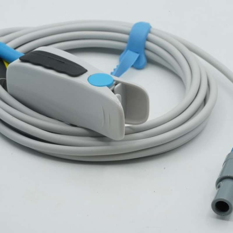 Promo Kabel Spo2 Cable Adult 6 Pin 40 Degree Double Cut Sensor Mindray ...