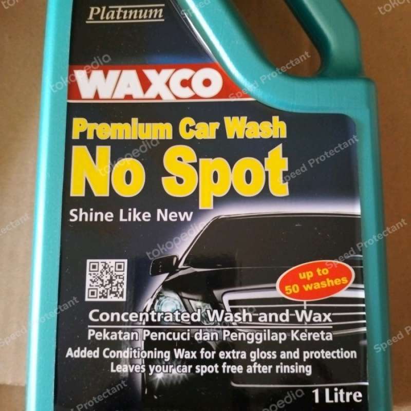 Promo Shampoo Mobil Waxco Premium Car Wash No Spot 1liter Diskon 33% Di ...