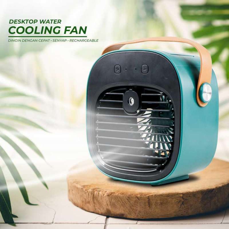 Promo Jennioem Air Cooler Mini Fan Ac Kipas Penyejuk Ruangan 180ml F12 ...