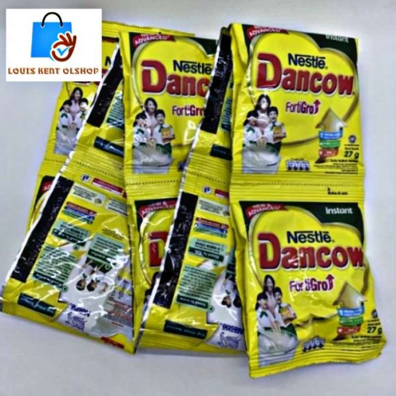 Jual Nestle Dancow Instant Fortigro Susu Bubuk Sachet Renteng Di Seller ...
