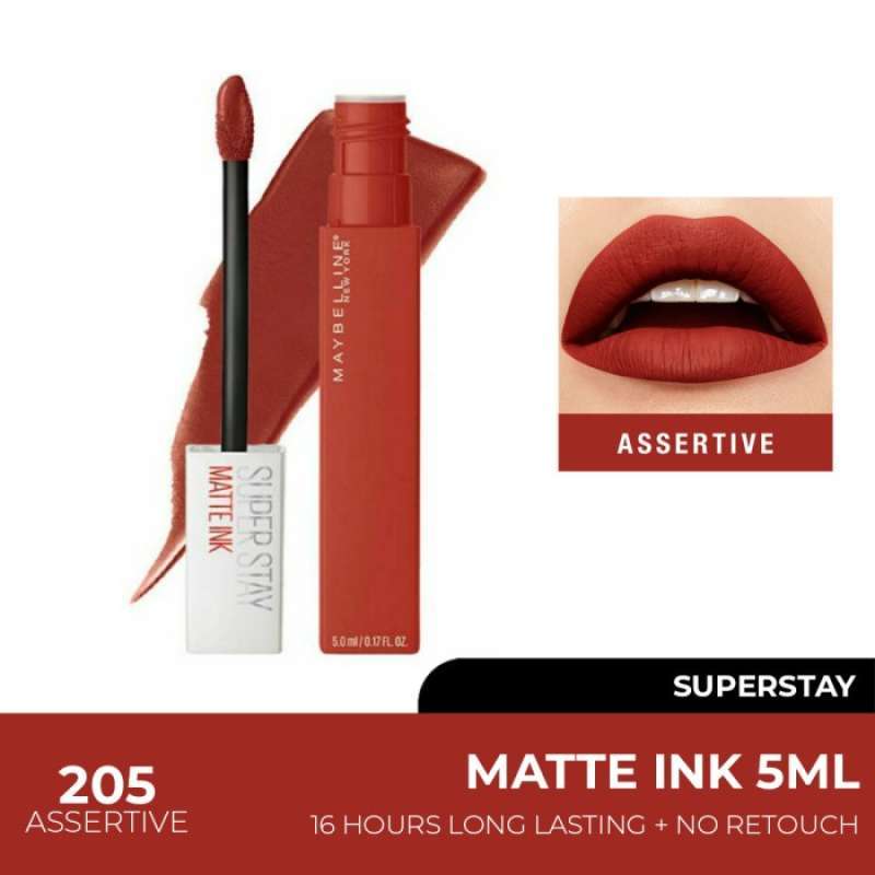Jual Maybelline Superstay Matte Ink Liquid Matte Lipstick Make Up - 225 ...