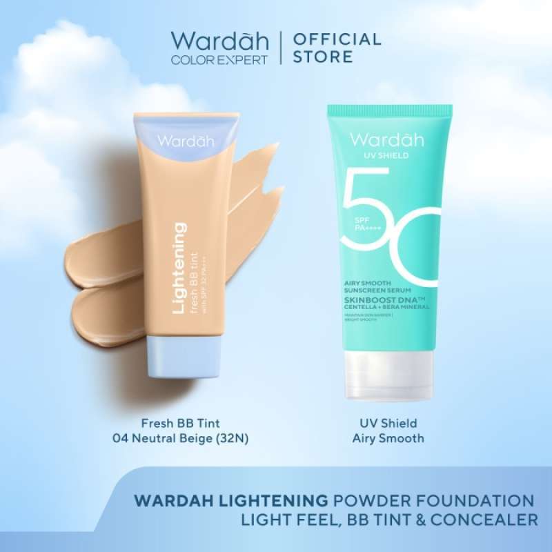 Jual Paket Wardah Uv Shield Airy Smooth + Lightening Fresh Bb Tint Di Seller Yama - Cengkareng ...