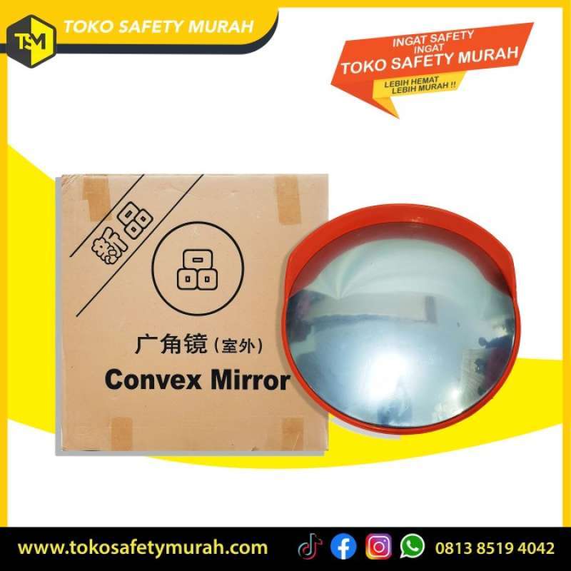 Jual Convex Mirror 60 Cm Kaca Cermin Cembung Safety Jalan Tikungan ...