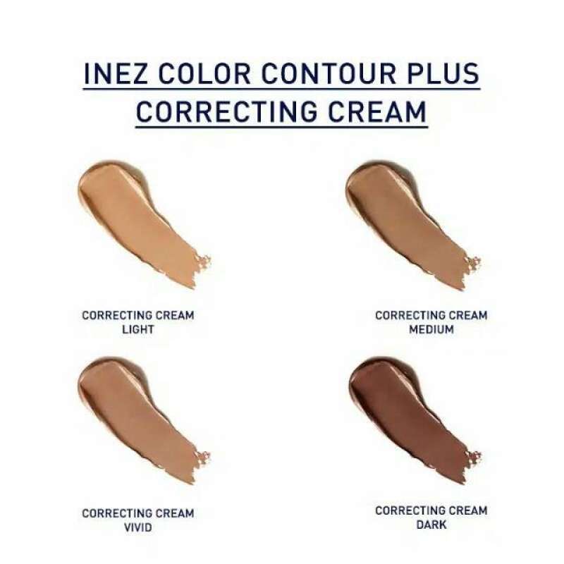 Jual Inez Color Contour Plus Correcting Cream 20gr - Vivid Di Seller ...