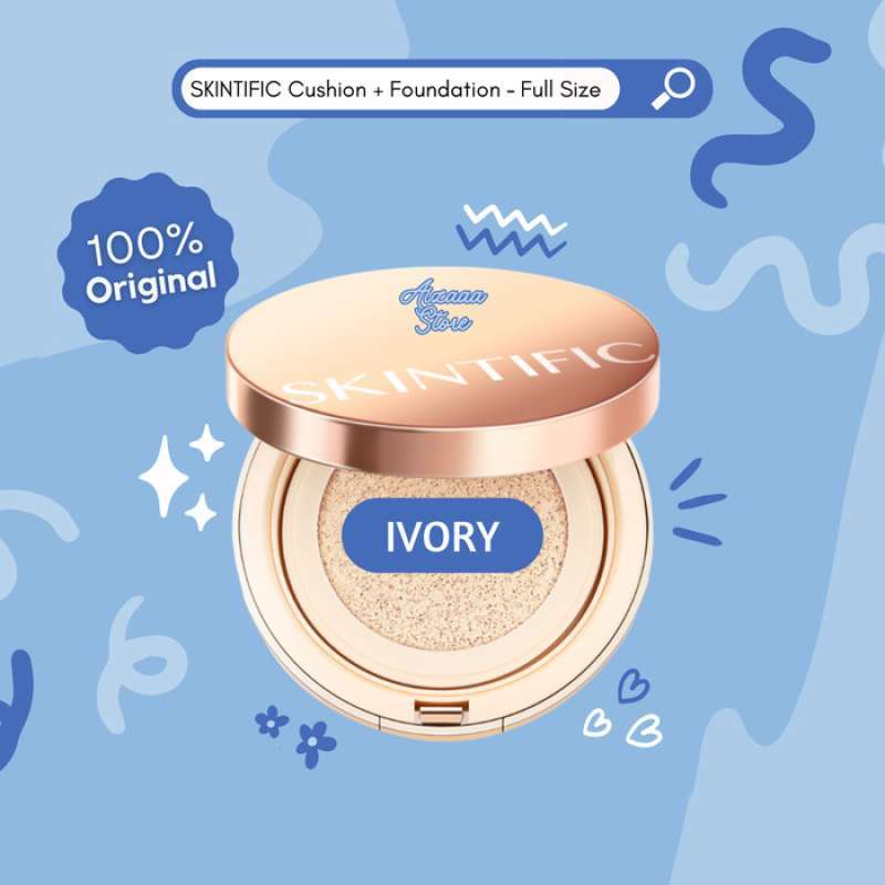 Jual Skintific Cover All Perfect Cushion Spf35 Pa++++ ~ Full Size ...