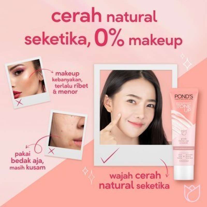 Jual Pond's Ponds White Beauty Instabright Tone Up Milk Cream 20 G Di ...