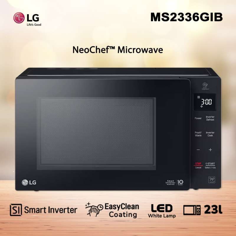 Jual Microwave Lg Ms 2336 Gib Smart Inverter Neochef 23 Liter - Ms2336gib Di Seller Lg It ...