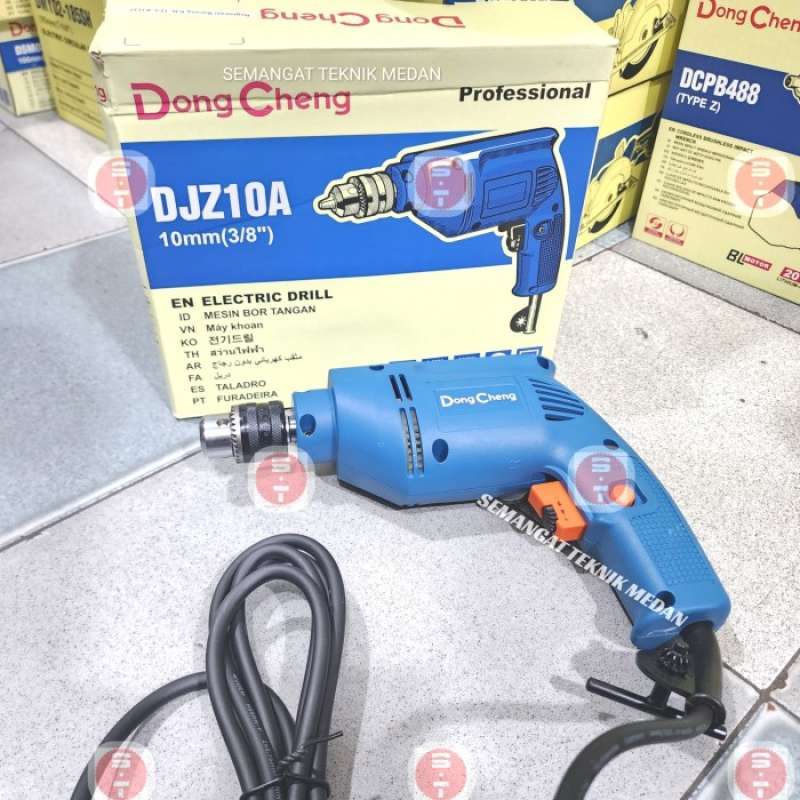 Jual Djz10a Mesin Bor Tangan Besi Kayu Hand Drill Kiri Kanan 10mm Dongcheng Di Seller Semangat ...