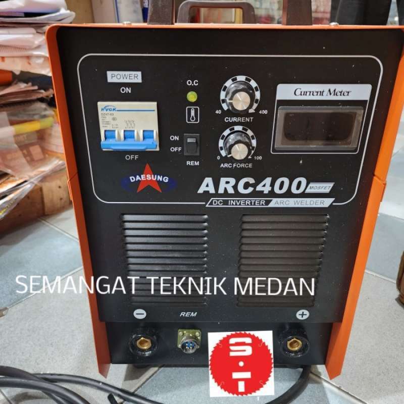 Jual Mesin Trafo Las Arc 400a 400 A Mma-400 Mma 400 3 Phase Daesung Arc400 Di Seller Semangat ...