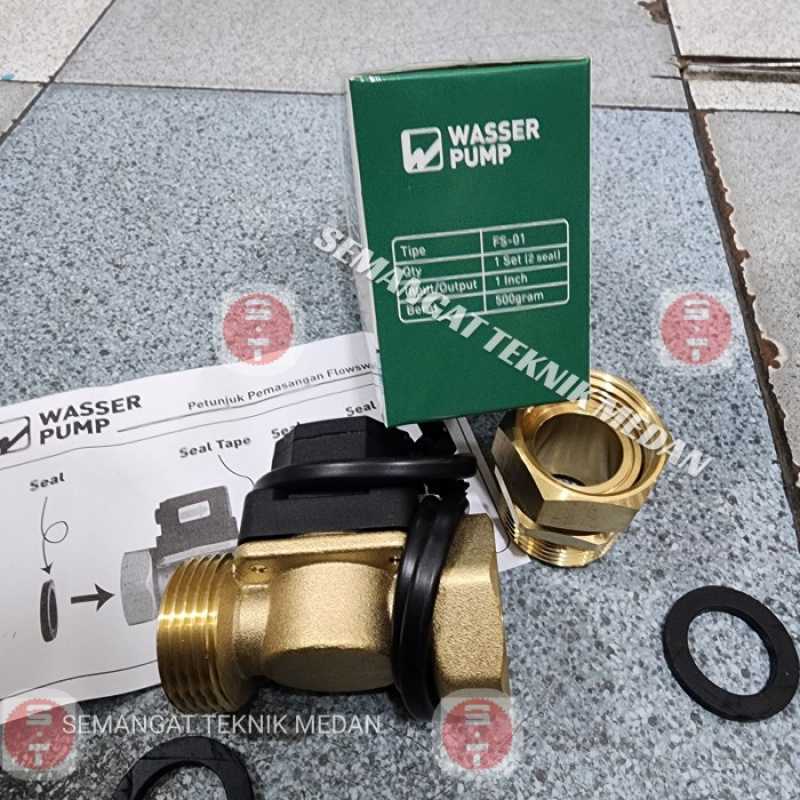 Promo Fs-01 Flow Switch Sakelar Otomatis Pompa Air 1 In 1 Out Wasser Fs01 Diskon 2% Di Seller ...