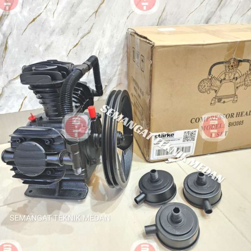 Jual Sh3065 Kepala Bare Kompressor Compresor Kompresor 2hp 2 Hp Starke ...