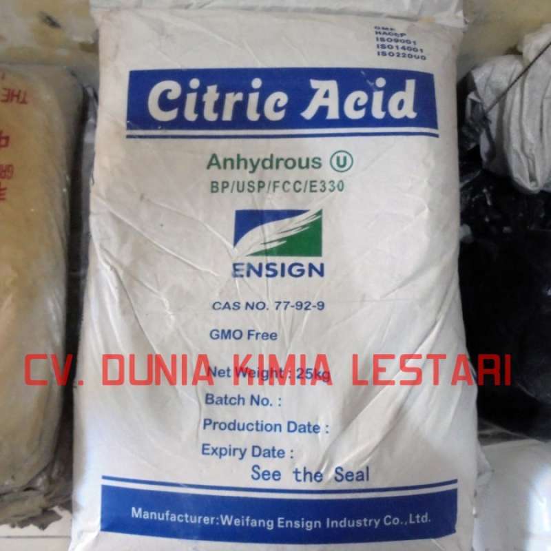 Jual Asam Sitrat / Citric Acid Anhydrous / Citrun - 1 Kg Di Seller ...