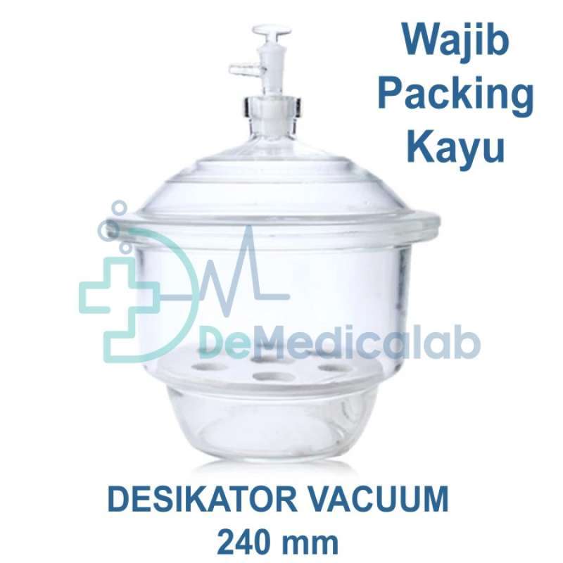 Promo Desikator Desiccator Vacuum With Procelain Plate Rrc 240 Mm ...