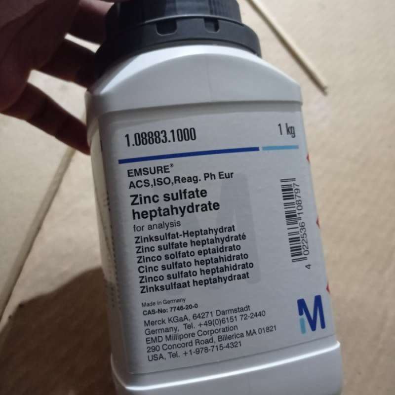 Promo Zinc Sulphate Heptahydrate Merck 1kg Diskon 33% Di Seller Lucky ...