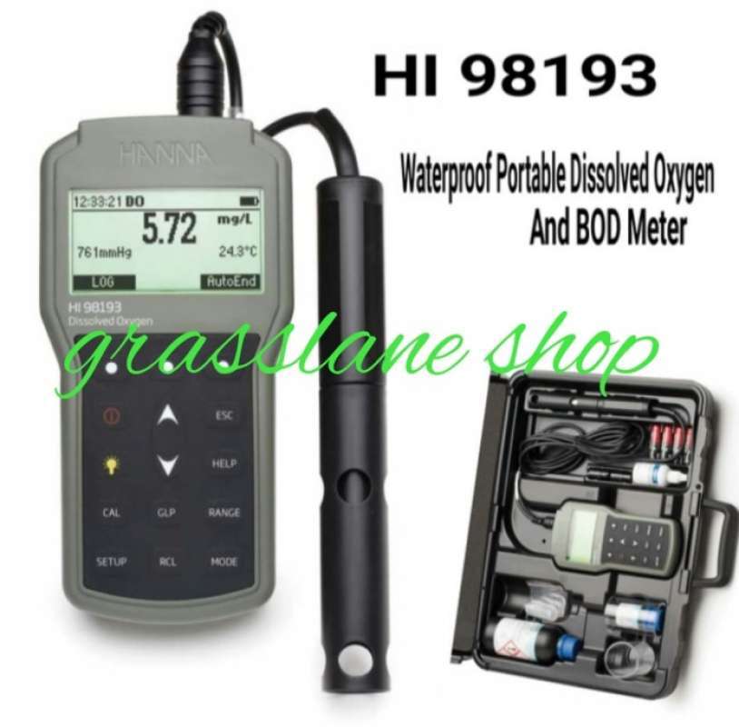 Promo Professional Waterproof Do And Bod Meter Hanna Hi 98193 Hi98193 ...