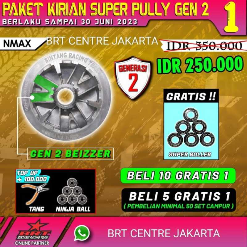 Promo Super Pulley Nmax Gen3 - Paket 3 Multicolor Diskon 27% Di Seller ...