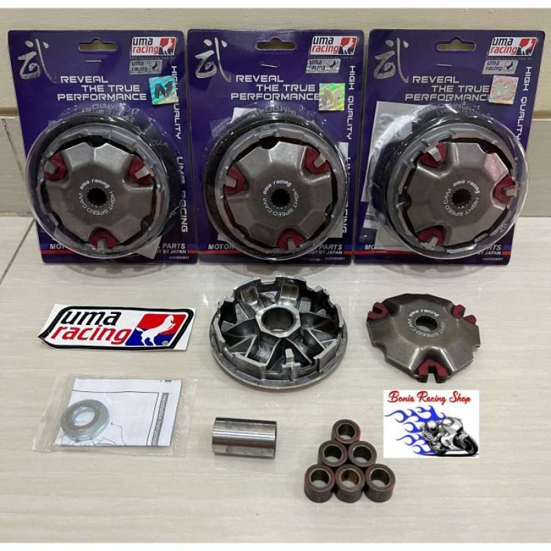 Promo Pulley Kit Cvt Rumah Roller Set Uma Racing Yamaha Mio Karbu Mio ...