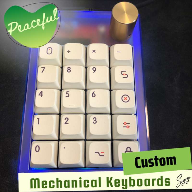 Jual Selikur Numpad Encoder Mechanical Keyboards Qmk Via - Kit Diy 20u ...