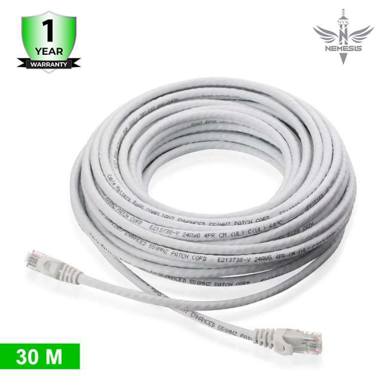 Jual Nyk Kabel Lan Utp Cat 6 Rj45 Panjang 30 Meter Di Seller Sweet Shop - Cengkareng Timur, Kota ...