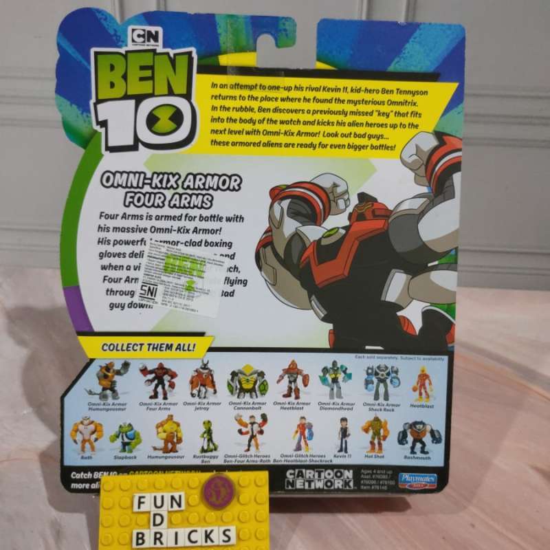 Jual Ben10 Omni-kix Armor Four Arms Action Figure Di Seller Fun D Bricks - Sunter Agung, Kota ...