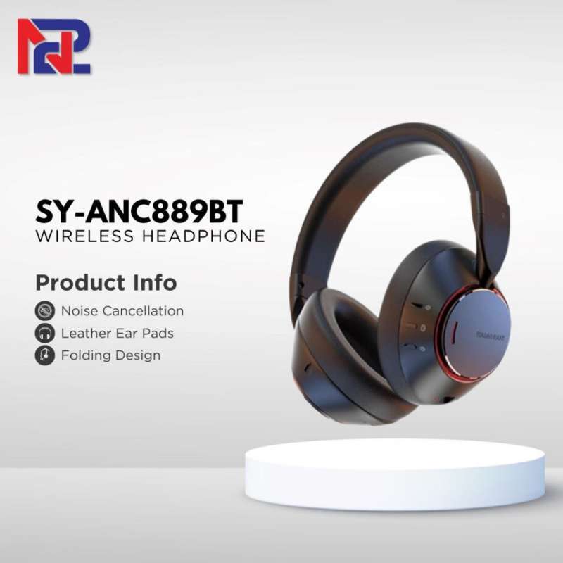 Jual Headphone Wireless Sy-anc889bt With Noise Cancellation Headset ...