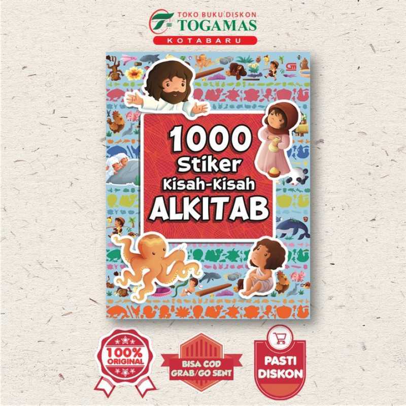 Jual 1000 Stiker Kisah-kisah Alkitab - Nn Di Seller Togamas Kotabaru ...