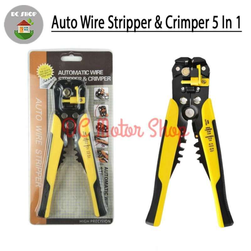 Jual Automatic Wire Stripper Crimper Cuter Pliers Crimping Tool Alat ...
