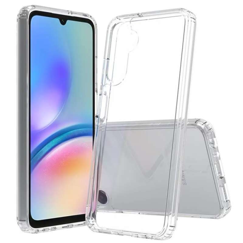 Jual Samsung Galaxy A05 / A05s Fuse Hybrid Crystal Clear Acrylic Case Di Seller Nine Point Nine ...