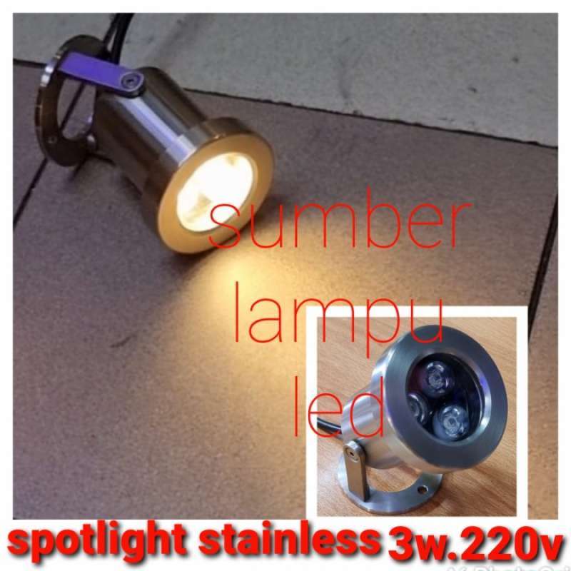 Promo Lampu Taman Led Outdoor Watt W Spotlight Garden Lamp Mata Watt Diskon Di Seller