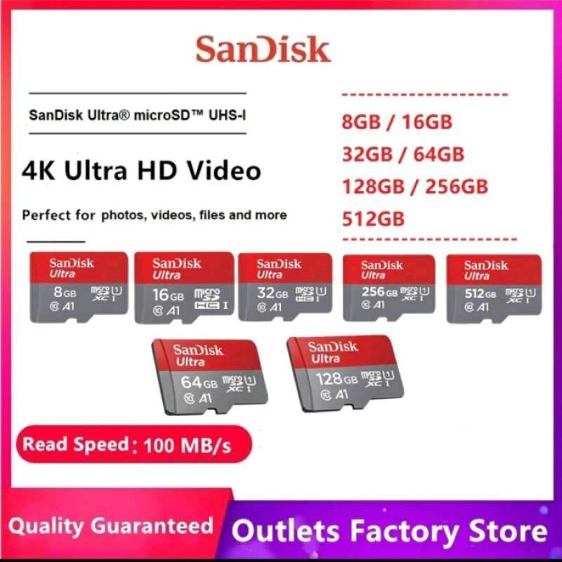 Jual Sandisk Micro Sd Ultra Class 10 - 16 Gb Di Seller Velvet Store ...