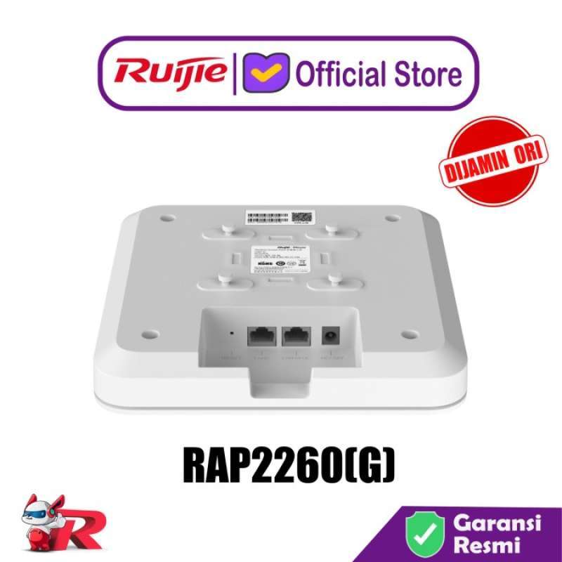 Jual Ruijie Rg-rap2260(g) Reyee Wi-fi 6 Ax1800 Ceiling Access Point Di ...