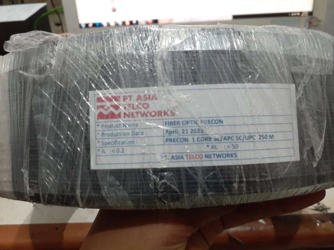 Jual Kabel Fo Fiber Optik Precon Sc Dropcore Ftth - 250 Meter Di Seller ...