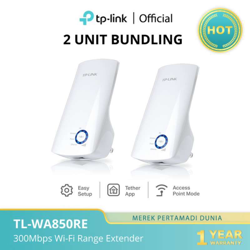 Jual Tp-link Tl-wa850re 300mbps Universal Wireless N Range Extender Di ...