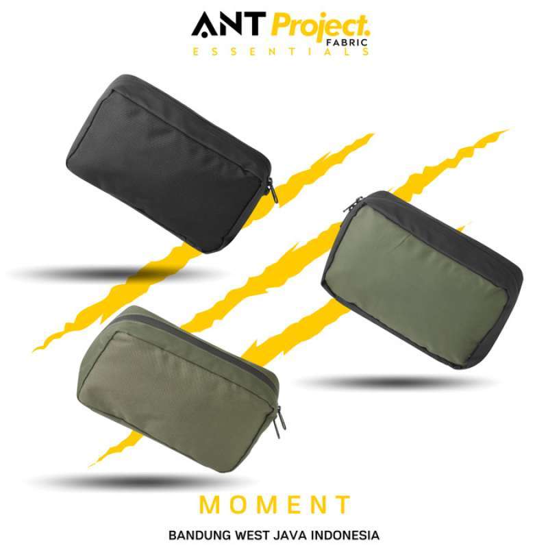 Jual Ant Project - Tech Pouch Moment Waterfroop - Clucth Bag - Hijau ...