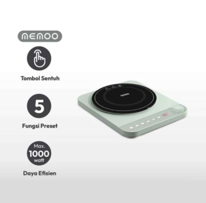 Promo Kompor Listrik Induksi Slim Design Minimalis - Memoo 100-1000 Watt Diskon 23% Di Seller ...