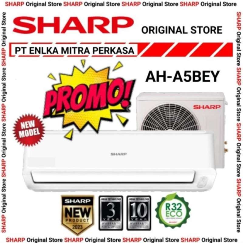 Promo Ac Sharp Ah-a5zcyn 0.5 Pk Ah-a 5 Zcyn Low Watt 1/2 Pk Harga Unit ...