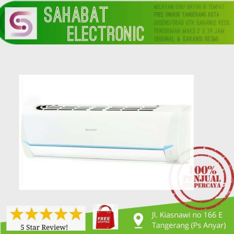 Promo Ac Sharp 1 Pk Ah A9 Say Termasuk Pemasangan Lengkap Diskon 23% Di Seller Bogatyy Store ...