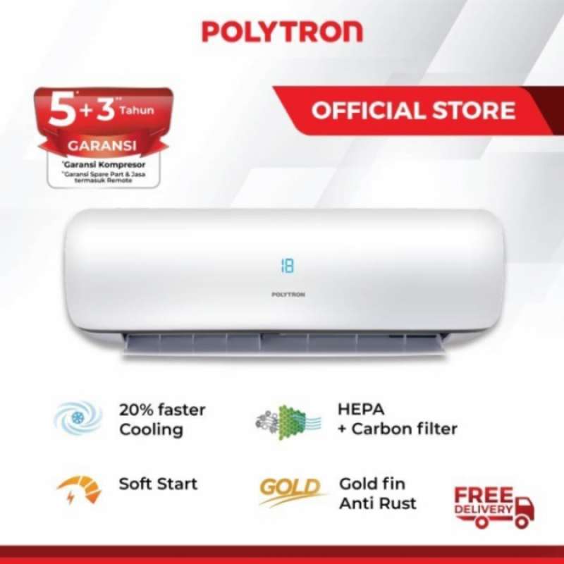 Promo Ac Split Polytron Pac-05vz 0.5pk New Nueva Pro+pasang+instalasi ...