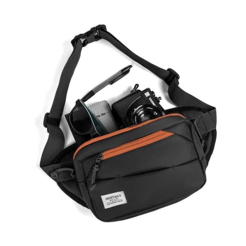 Jual Geoff Max Official - Midlife Black Orange | Tas Selempang Di ...